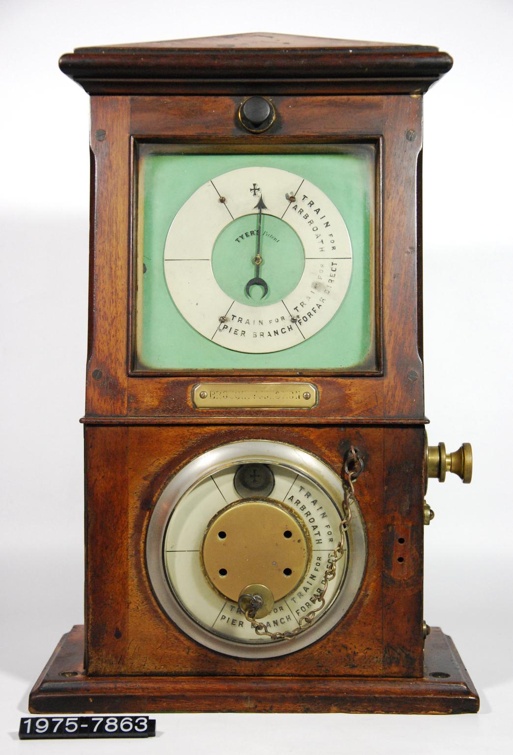 Tyers Train Describer, North British Railway | Science Museum Group ...