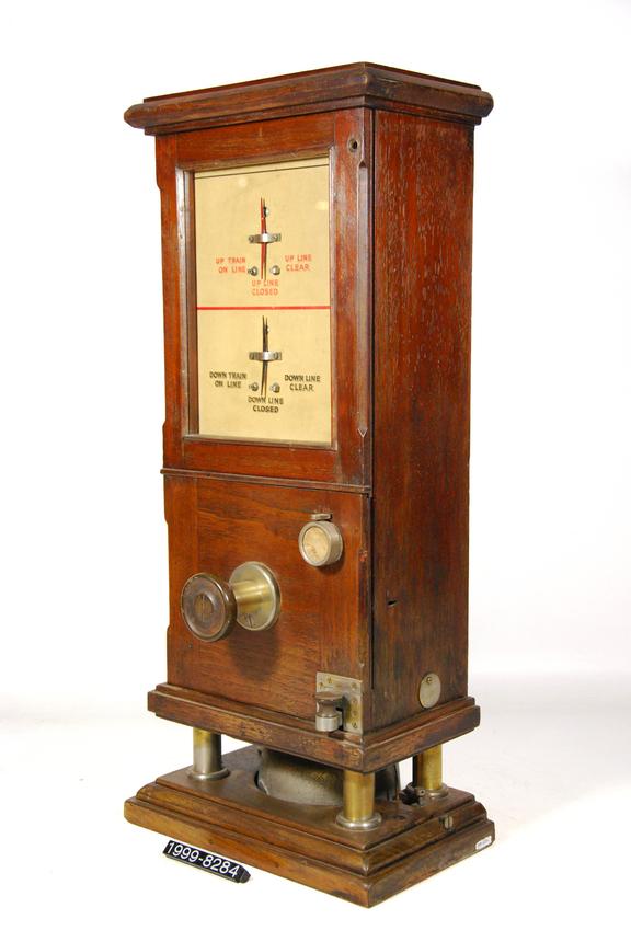 London & North Western Railway telegraph block instrument | Science ...
