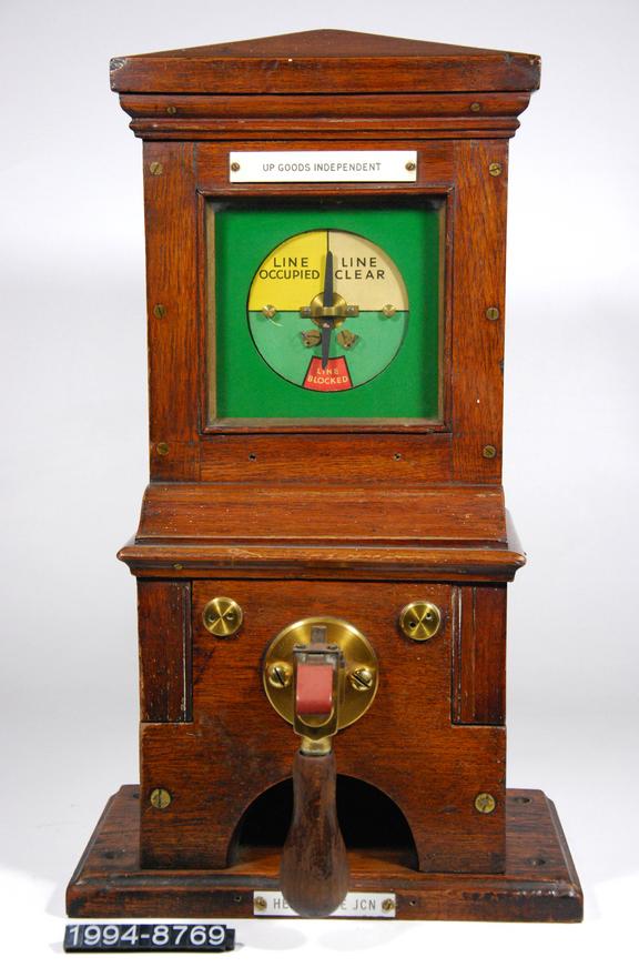 Block instrument, Great Central Railway (sending) | Science Museum ...