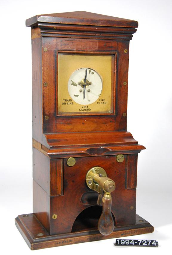 Telegraph block instrument (sending) | Science Museum Group Collection