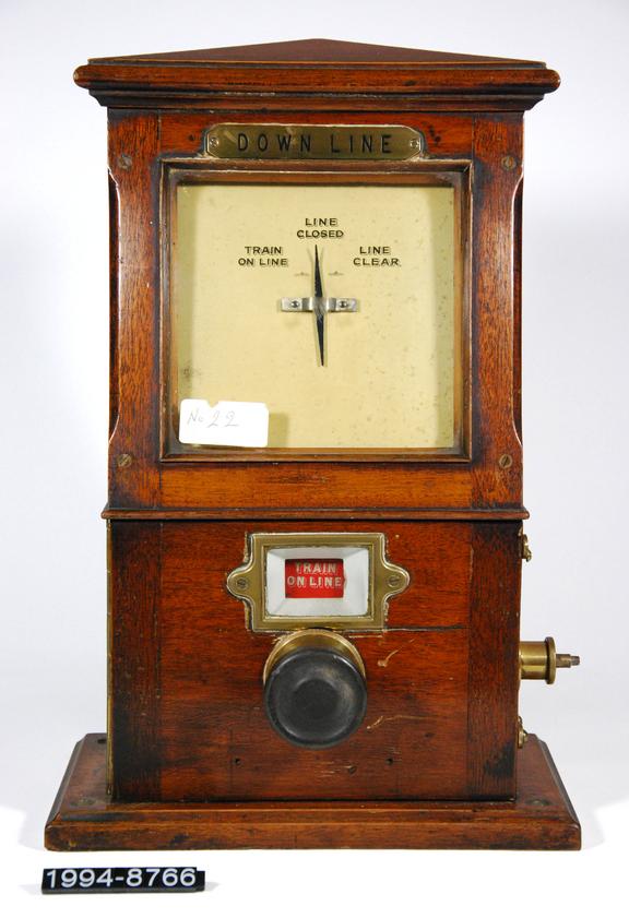 Tyers Type Signalling Block Instrument | Science Museum Group Collection