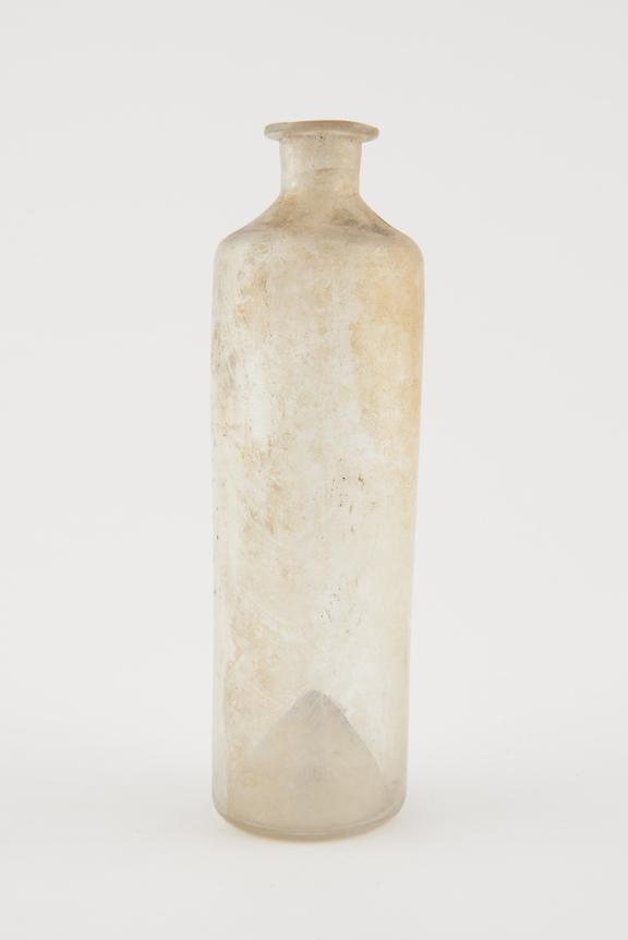 Ond clear glass bottle | Science Museum Group Collection