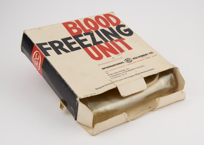 Blood freezing unit by International Equipment Co USA | Science Museum ...