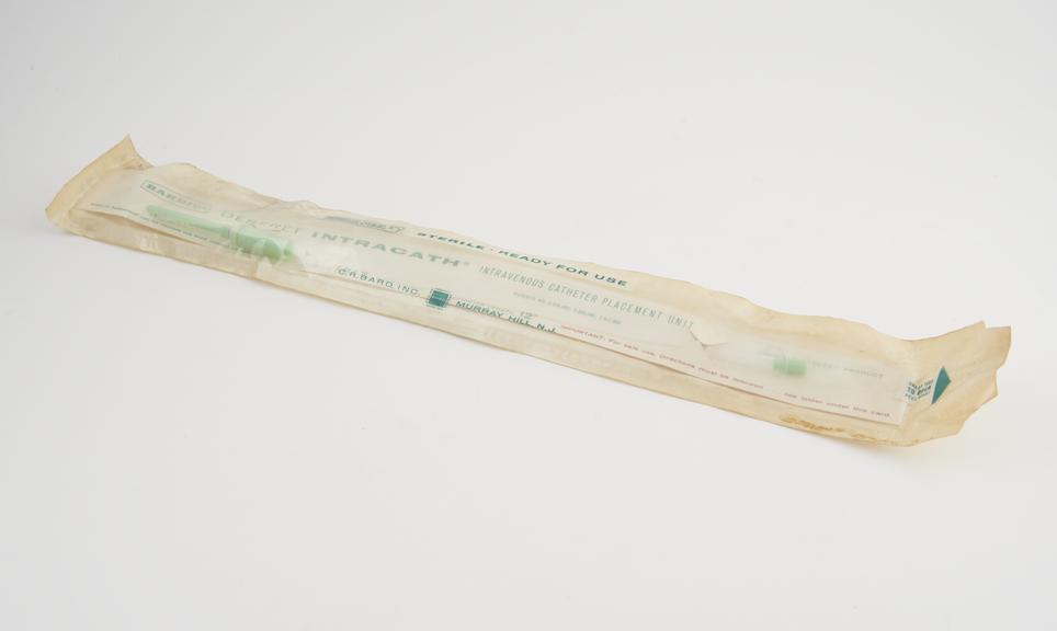 Intracath intravenous catheter placement unit | Science Museum Group ...