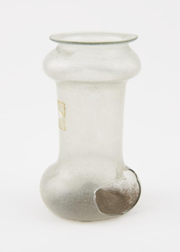 Glass albarello | Science Museum Group Collection