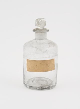 Bottle, glass, empty | Science Museum Group Collection