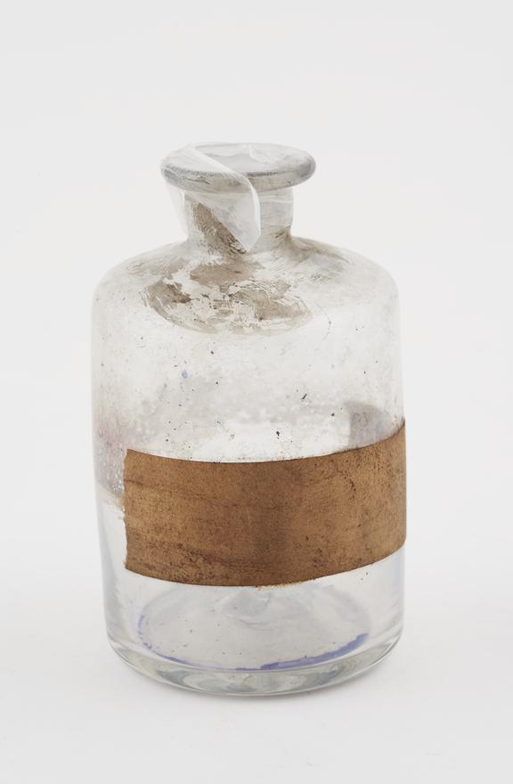 Glass bottle, no label | Science Museum Group Collection