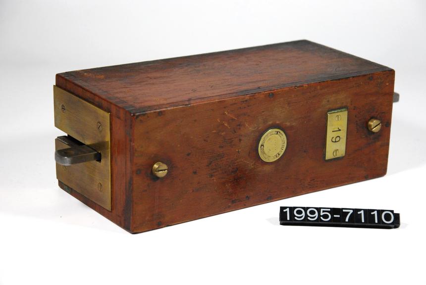 Sykes' Electric-Release Box for Telegraph Block Instrument | Science ...