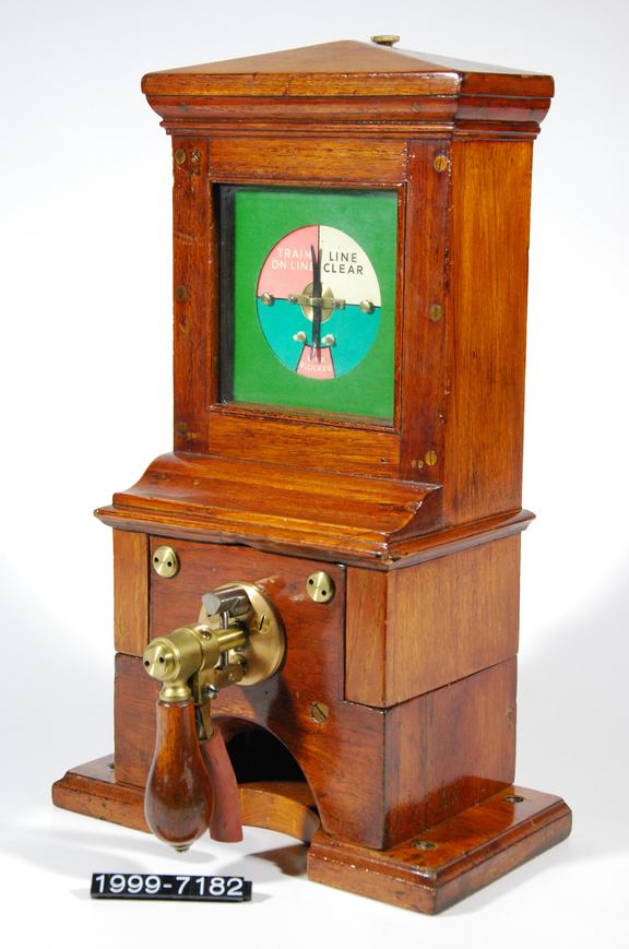 Telegraph block instrument (sending), Great Northern Railway | Science ...
