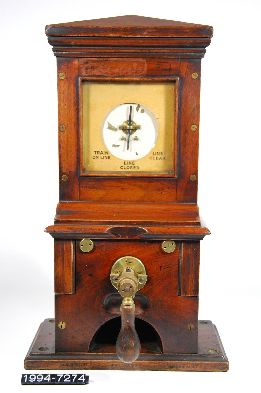 Telegraph block instrument (sending) | Science Museum Group Collection