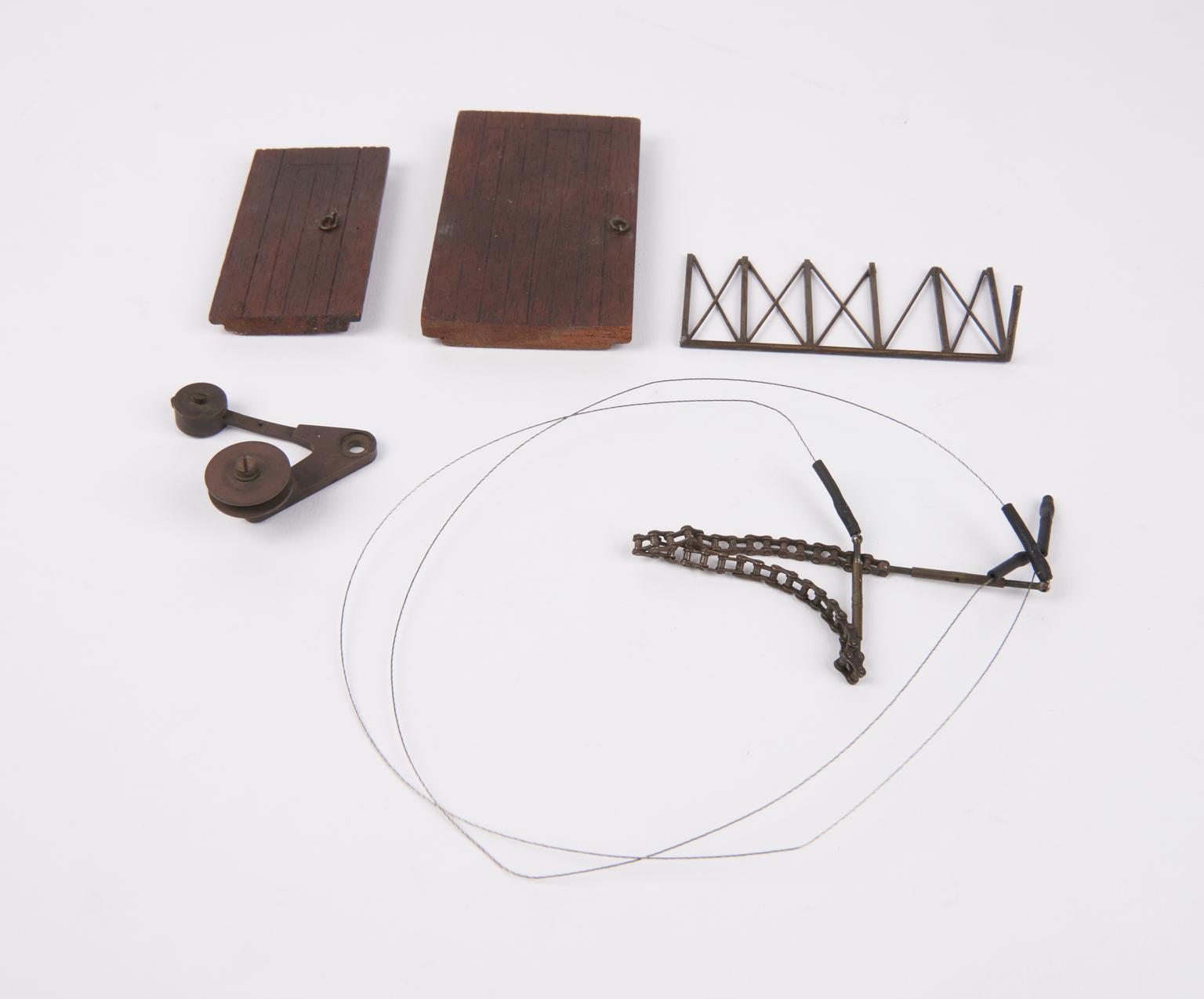 One model of Chappe semaphore tower | Science Museum Group Collection