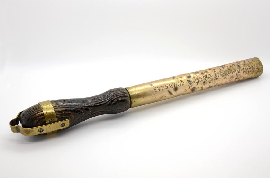 Evenwood Goods-Butterknowle single line staff | Science Museum Group ...
