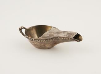Silver pap boat | Science Museum Group Collection