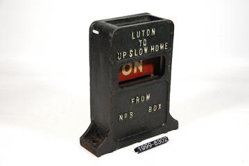 Mechanical slot indicator, Great Northern Railway | Science Museum ...