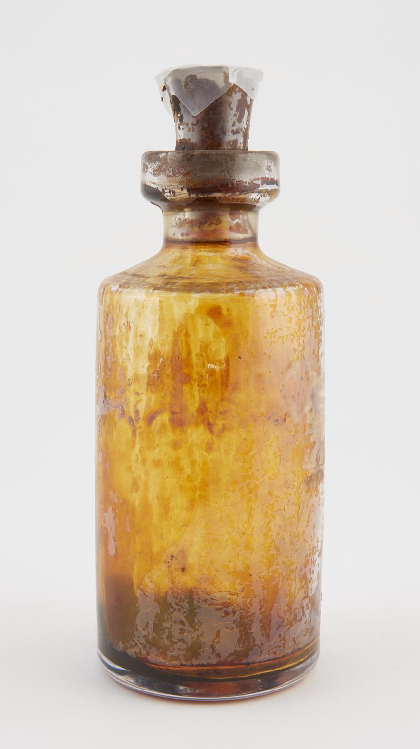 Four clear glass shop rounds | Science Museum Group Collection