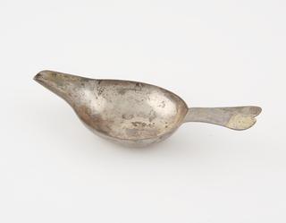 Silver pap boat | Science Museum Group Collection