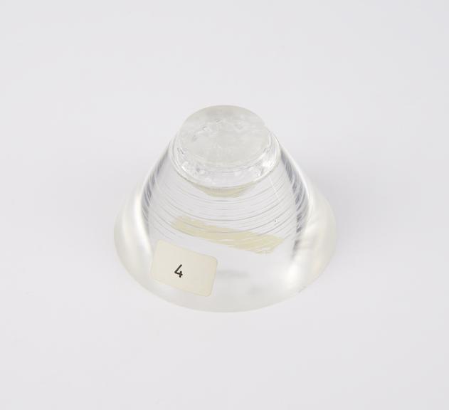 Sample Perspex window used by Ian Gilchrist in researching high ...