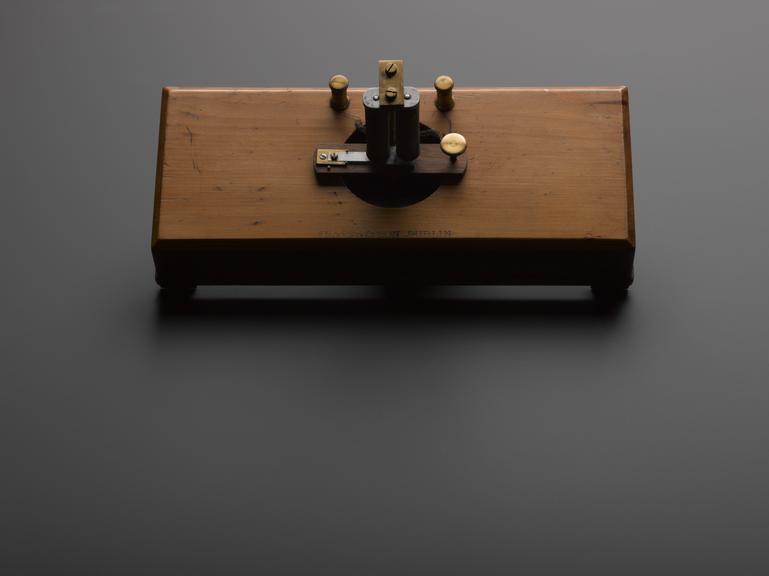 Facsimile 1865 homemade telephone, 1888 | Science Museum Group Collection