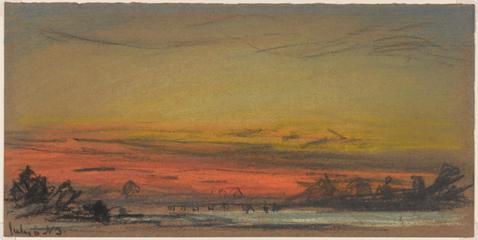 Seven sky sketches by William Ascroft | Science Museum Group Collection