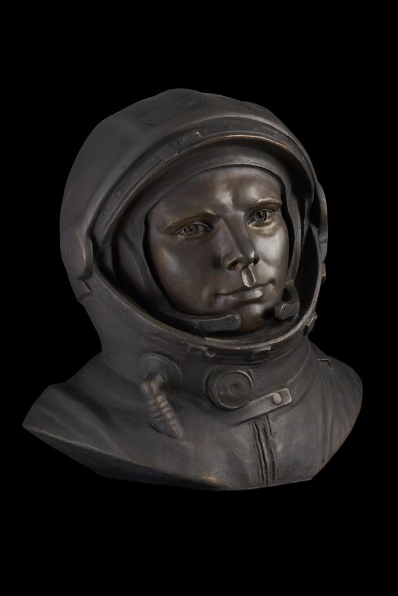 Bronze bust of Soviet cosmonaut | Science Museum Group Collection