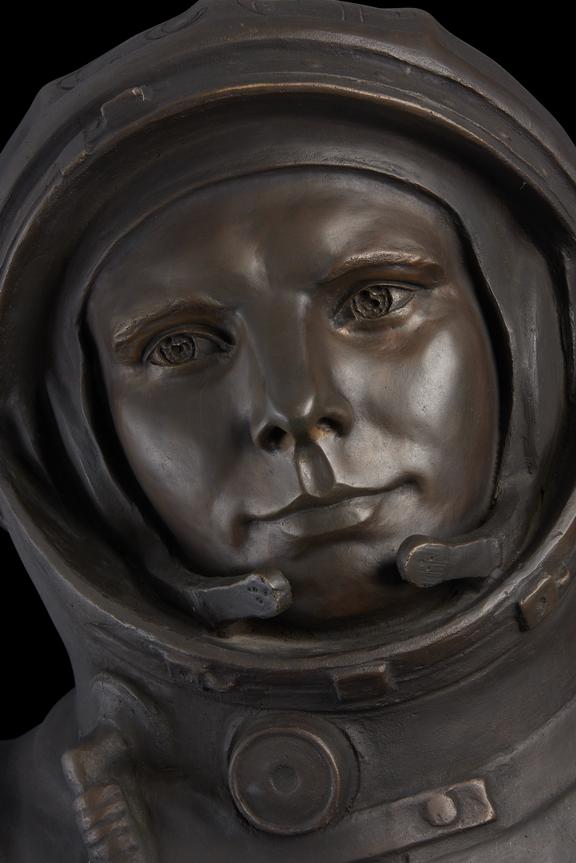 Bronze bust of Soviet cosmonaut | Science Museum Group Collection