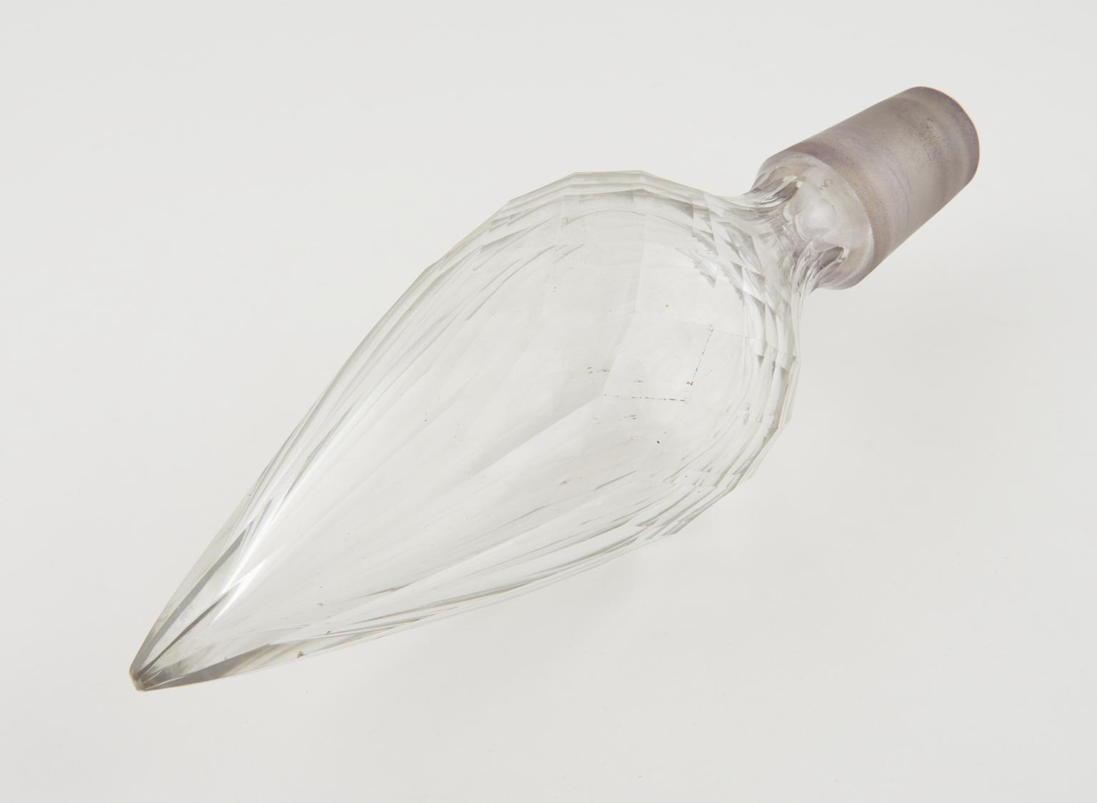 Glass faceted pharmacy display carboy stopper | Science Museum Group ...