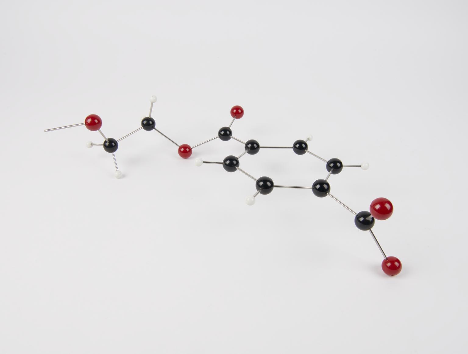 Molecular model of terylene structure | Science Museum Group Collection