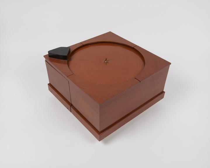 Mechanical model showing scattering of alpha rays | Science Museum ...