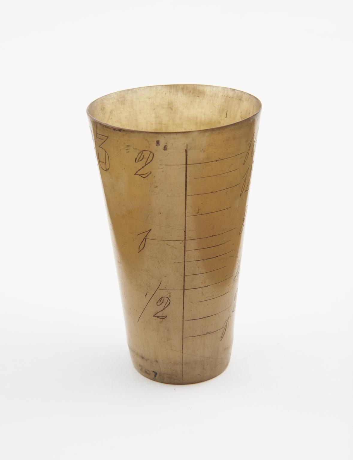 Horn measure, British(?), 1801-190 | Science Museum Group Collection