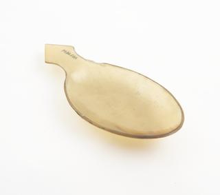 Horn spoon or scoop, English, 1801-1900 | Science Museum Group Collection