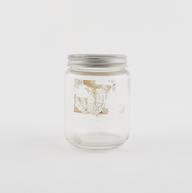 Mid-C20 clear glass storage jar | Science Museum Group Collection