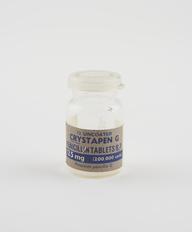 Glass phial intended for Crystapen | Science Museum Group Collection