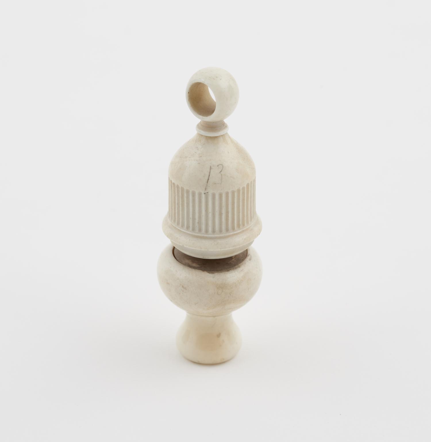 One ivory whistle | Science Museum Group Collection