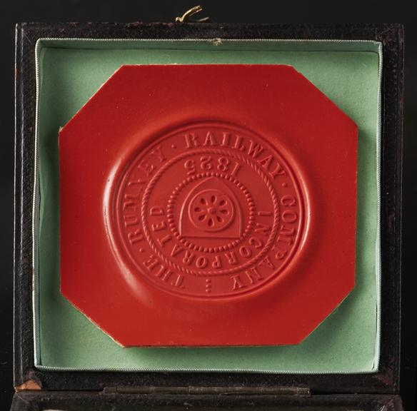 Seal matrix, Rumney Railway | Science Museum Group Collection