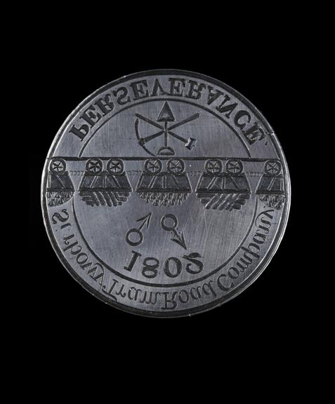 Seal die, Sirhowy Tramroad Co. | Science Museum Group Collection