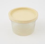 Two seven ounce pots and ABS lids (clear/white) | Science Museum Group ...
