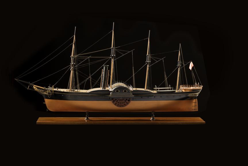 Model of the PS 'Great Western' | Science Museum Group Collection