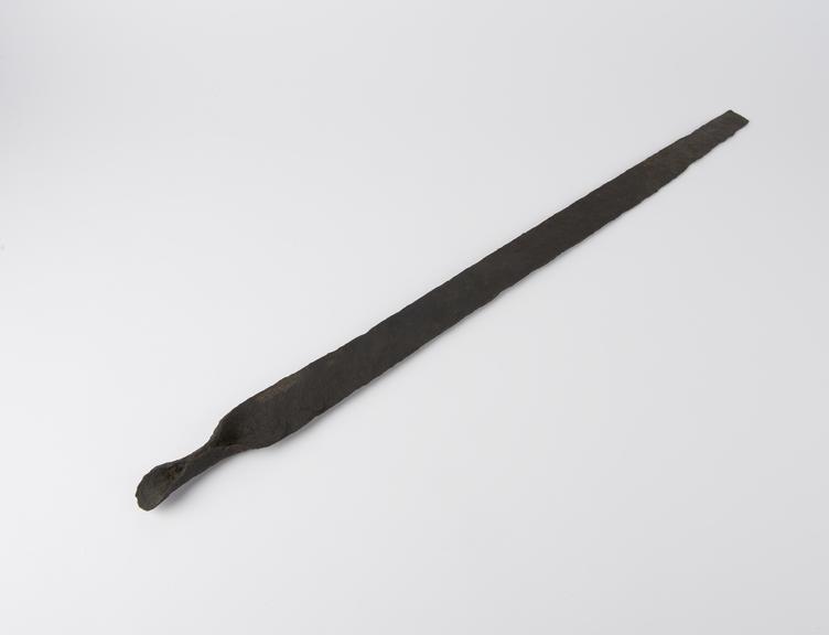 Iron currency bar from iron age fort | Science Museum Group Collection