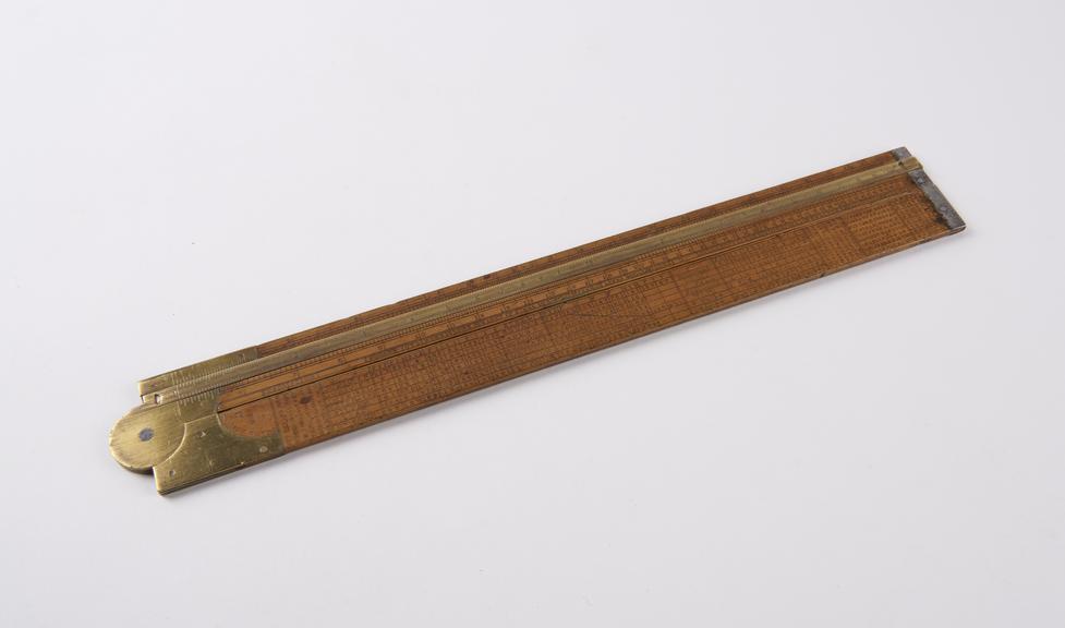Routledge engineer's folding slide rule | Science Museum Group Collection