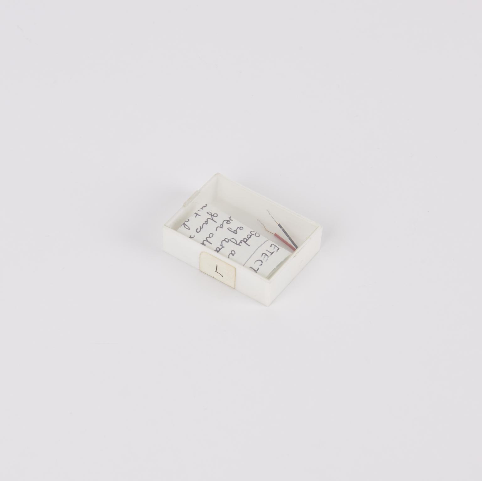 Sun slit optical sensor components as used on British Prospero ...