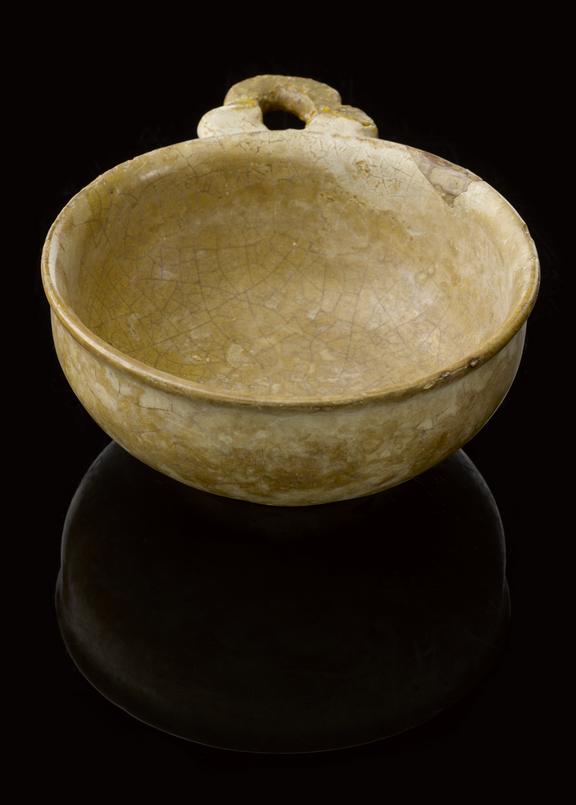 Earthenware bleeding bowl | Science Museum Group Collection