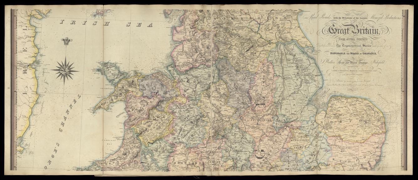 Map of the Inland Navigation | Science Museum Group Collection