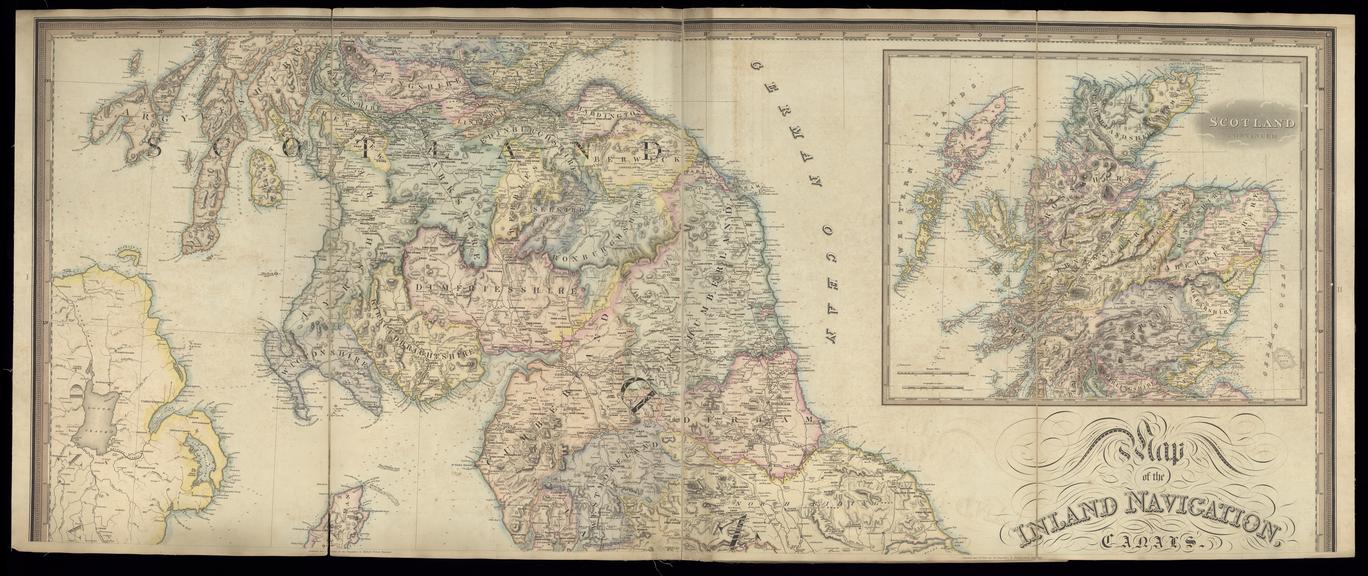 Map of the Inland Navigation | Science Museum Group Collection