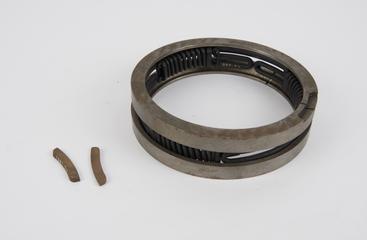 Double action metallic piston packing Rings and Spring | Science Museum ...