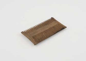 Double-sided wooden comb, Persian, 1801-1920 | Science Museum Group ...
