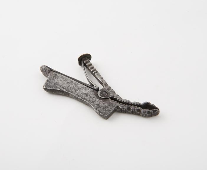 Fire-steel combined with ember-tongs | Science Museum Group Collection