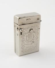 Metal Pocket flint lighter combined with a pencil holder | Science ...
