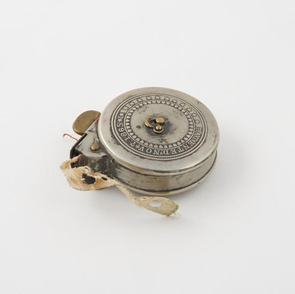 A Lighter (diam 1 1/2 in) of iron | Science Museum Group Collection