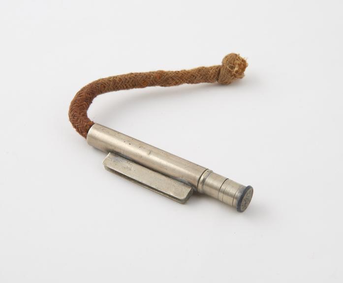 Metal Tubular Pocket Flint Lighter. | Science Museum Group Collection