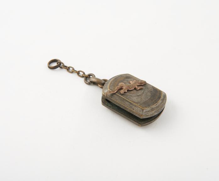 A Lighter in form of a locket (length 1 5/8 in) | Science Museum Group ...